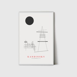 Wassily Kandinsky Art Bundle, Set of 4 | Exhibition Posters, Artwork ...