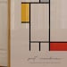 Piet Mondrian Art Bundle, Set of 3 | Compositions in White, Black, Red ...