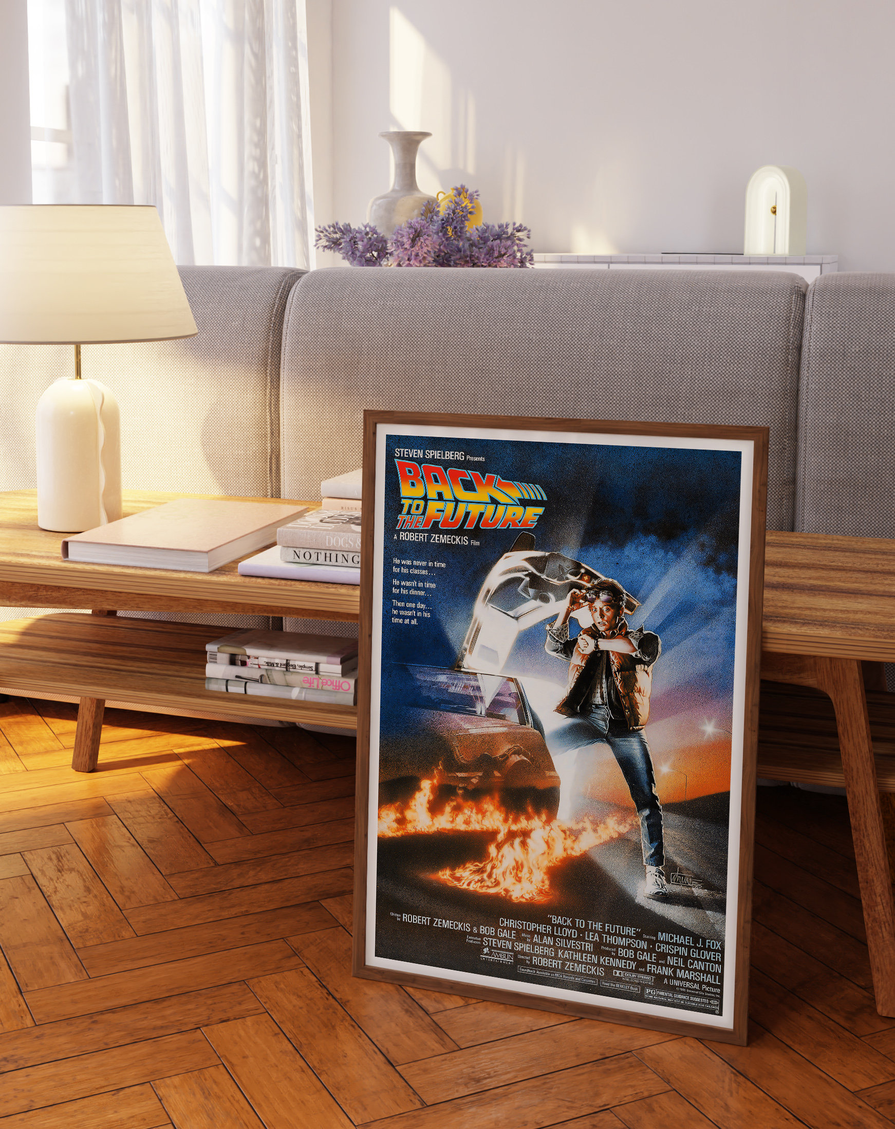 Back to the Future Vintage Movie Poster Digital Poster Download, 80's ...