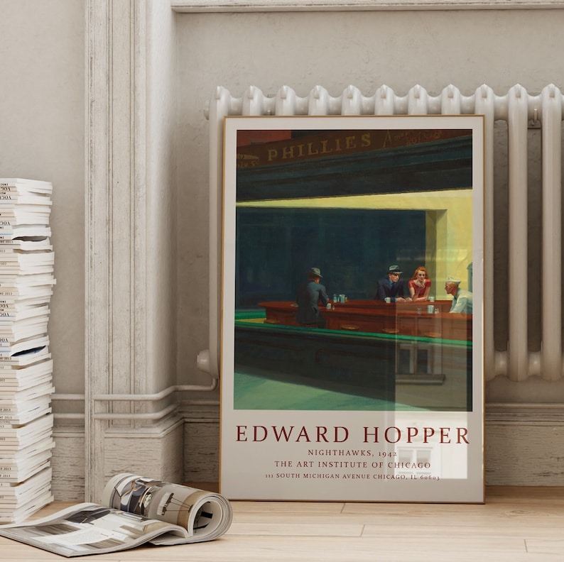 Edward Hopper | Art Bundle, Set of 3 | Exhibition Posters, Artwork ...