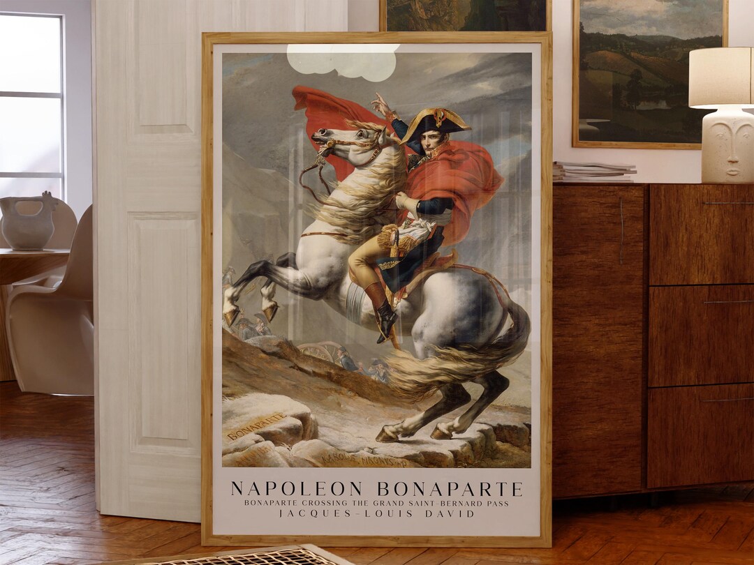 Napoleon Bonaparte Historical Art Print – French History, Emperor Wall ...