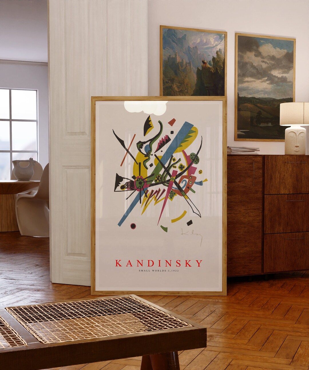 Wassily Kandinsky Small Worlds Poster, Artwork, Art Print, Abstract ...