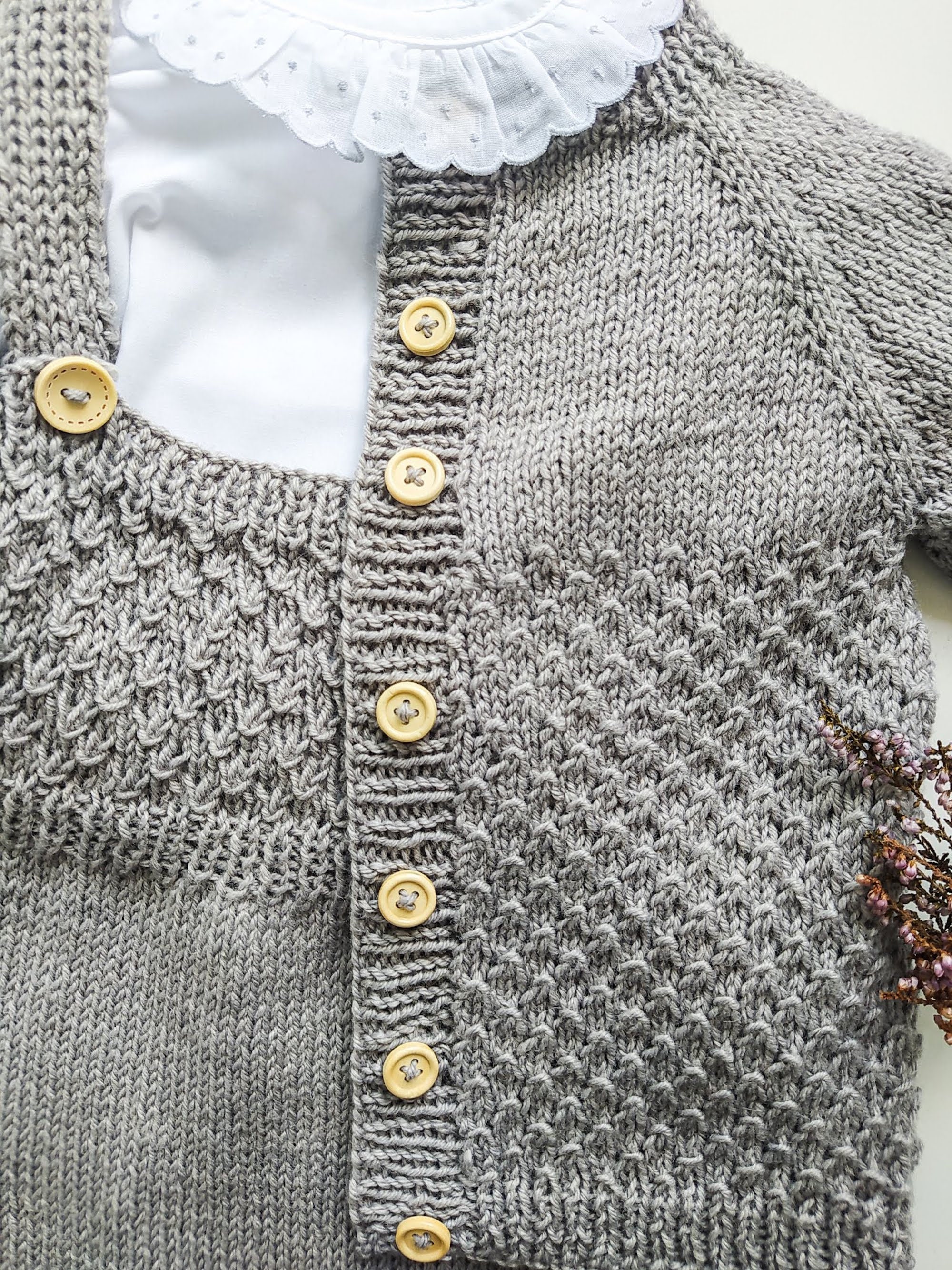 KNITTING PATTERN: Cardigan "crocodile" PDF / for Baby and Child / Baby ...