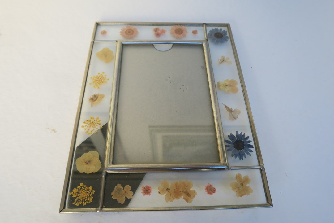 Transparent Photo Frame With Dried Flowers - Etsy