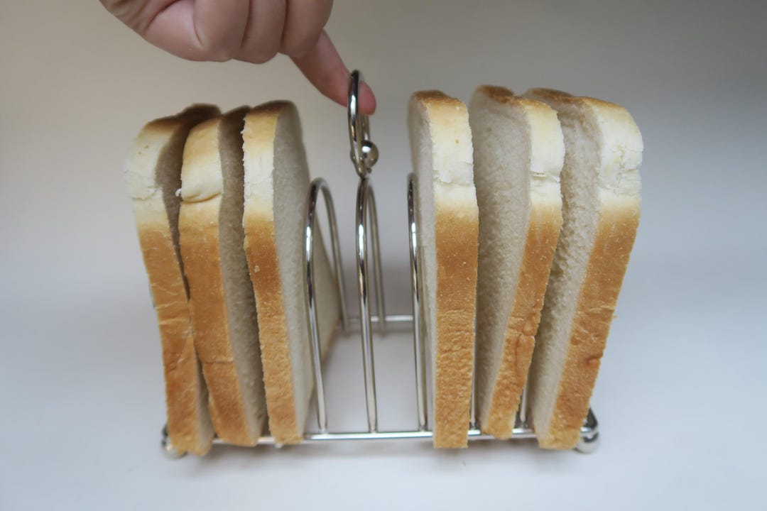 Silver Metal Toast Rack for Your Breakfast - Etsy