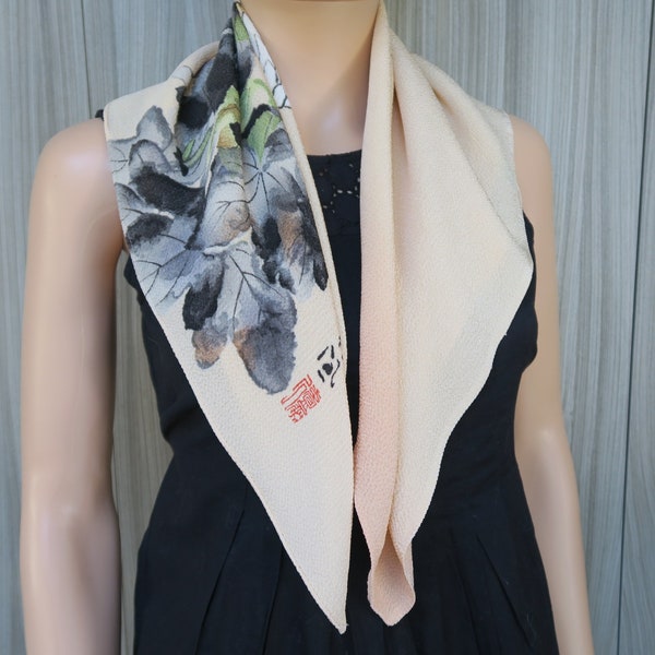 Japanese Silk Scarf - Etsy