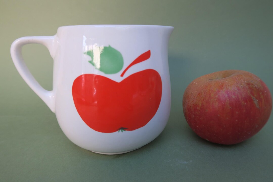 Granit Hungary Apple-patterned Ceramic Pitcher or Pot Sold Individually ...