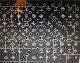 Louis Vuitton X Supreme Stencil | semashow.com