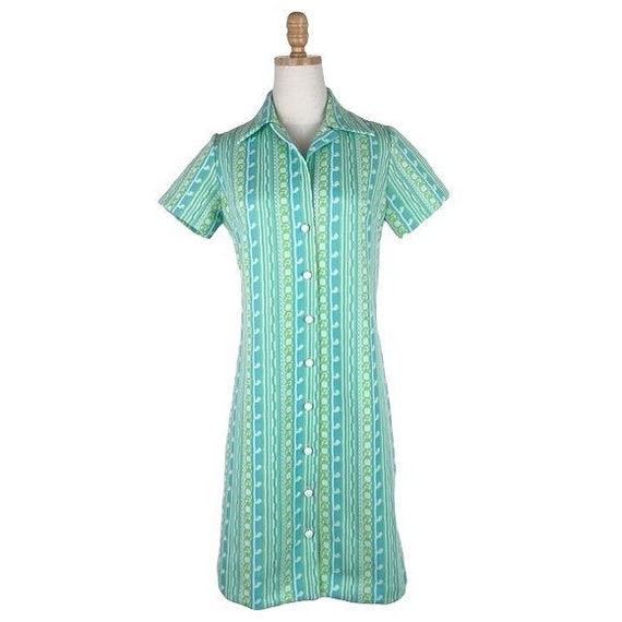 1960s vintage shift dress - Gem