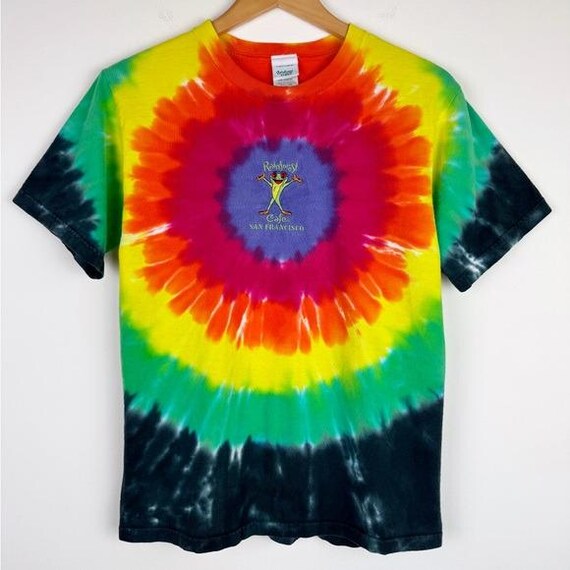 Rainforest Cafe San Francisco Tie-Dye T-Shirt - Gem