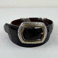The Belmont Cowhide Belt - Etsy