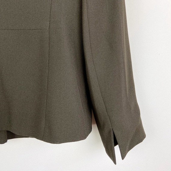 Rena Rowan Vintage 90's Moss Green Blazer - Gem