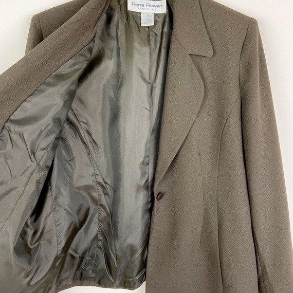 Rena Rowan Vintage 90's Moss Green Blazer - Gem