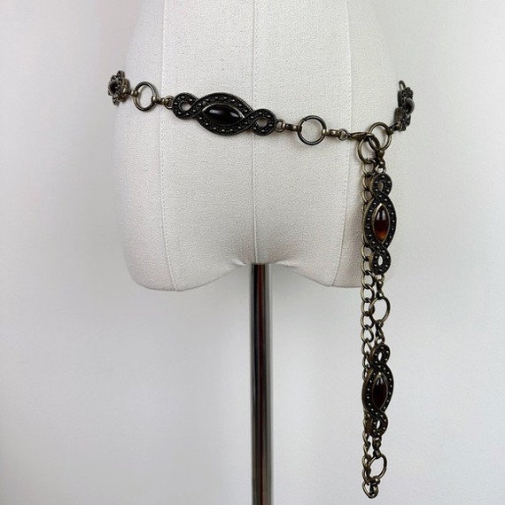 Vintage resin belt - Gem