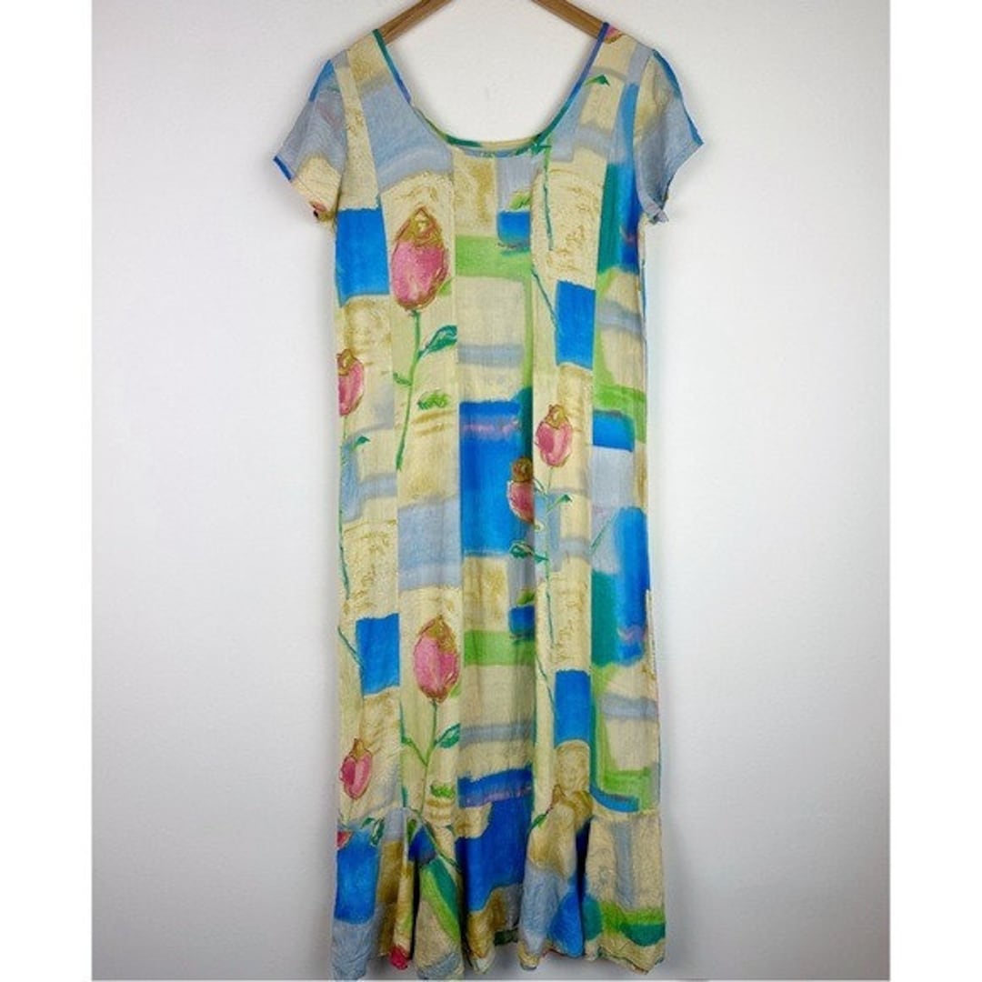 Jams World Vintage Rosebud Maxi Dress - Etsy