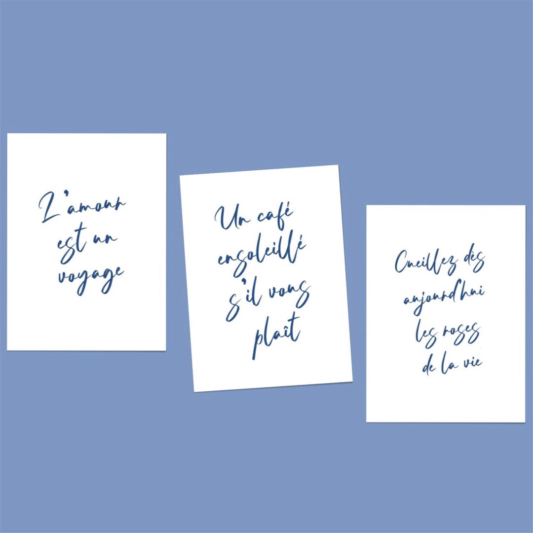 Poetic Message Card: Words - Etsy
