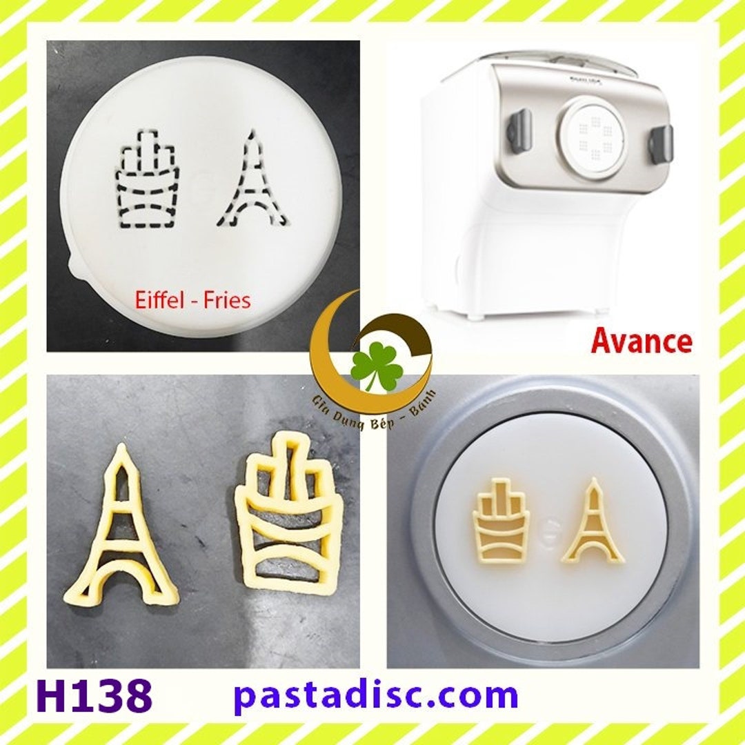 Philips Pasta Disc Eiffel and Fries Shaped Pasta - Etsy