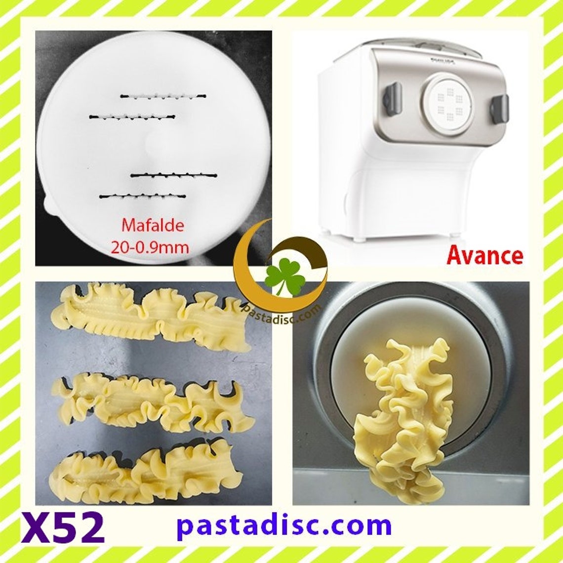 Philips Pasta Disc Mafaldine Mafalde and Reginette - Etsy