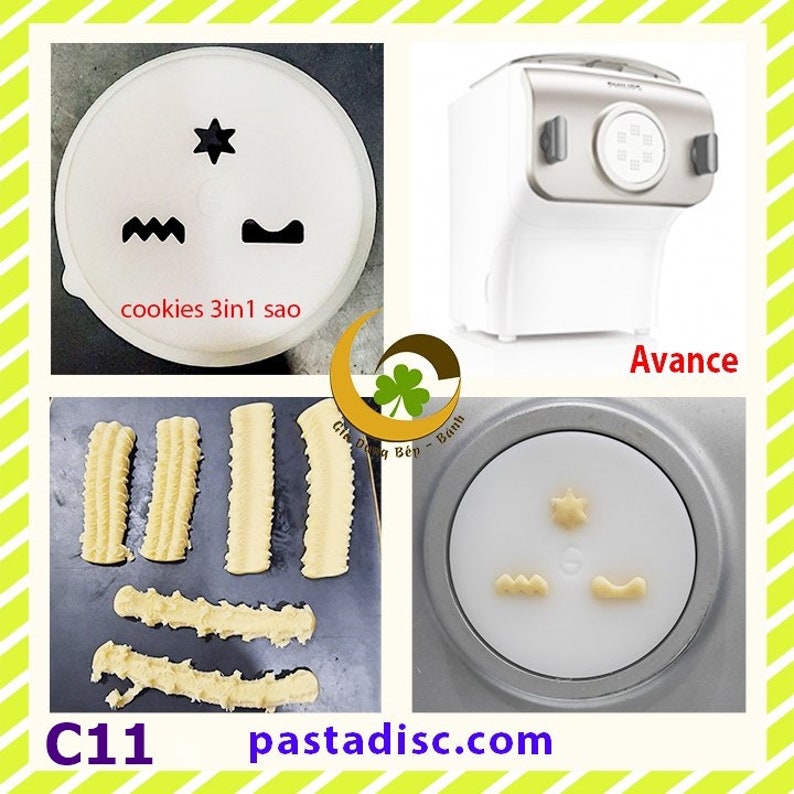 Philips pasta disc cookies mold | Etsy