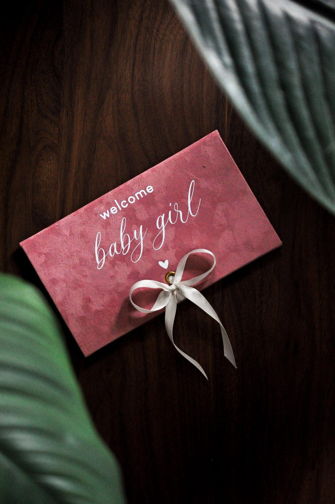 PINK - Personalized Envelope for Baby Shower or Newborn Baby Gift ...