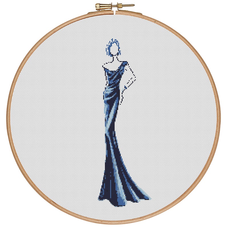 MORE for FREE - Fashion - Counted Cross Stitch Pattern Pdf-instant ...