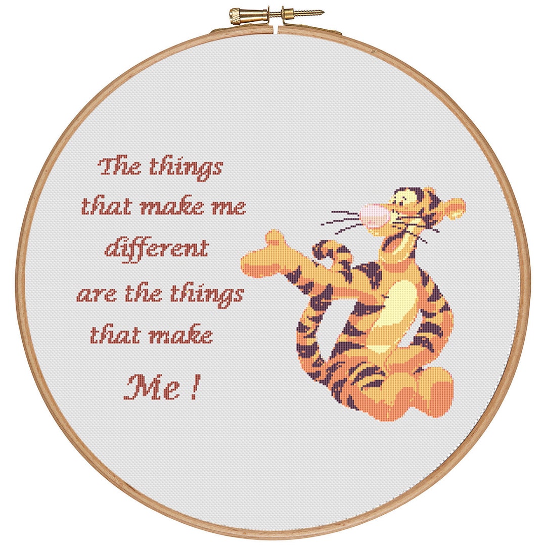MORE for FREE - Tigger - Counted Cross Stitch Pattern Pdf-instant ...