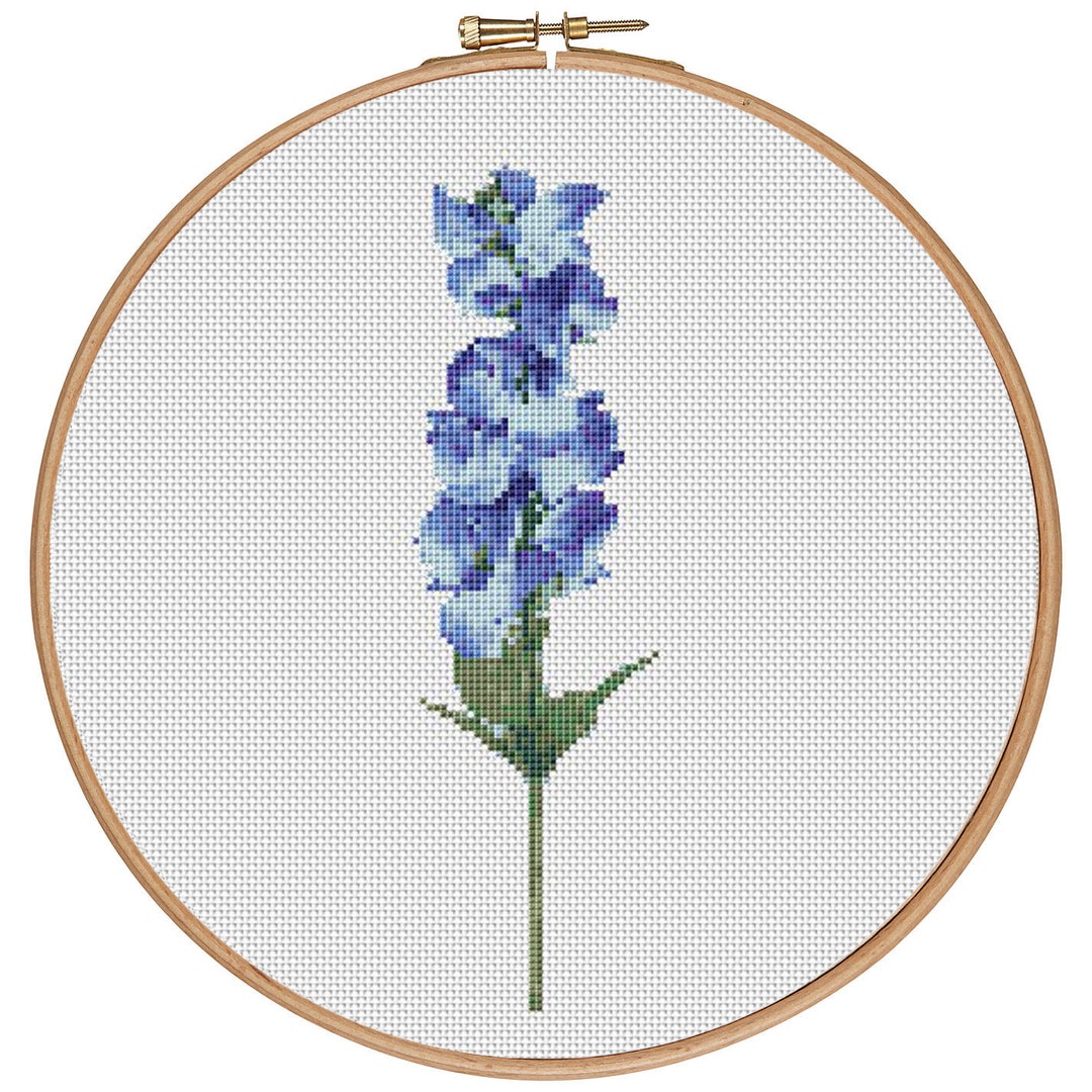 MORE for FREE - Bluebonnet - Counted Cross Stitch Pattern PDF - Instant ...