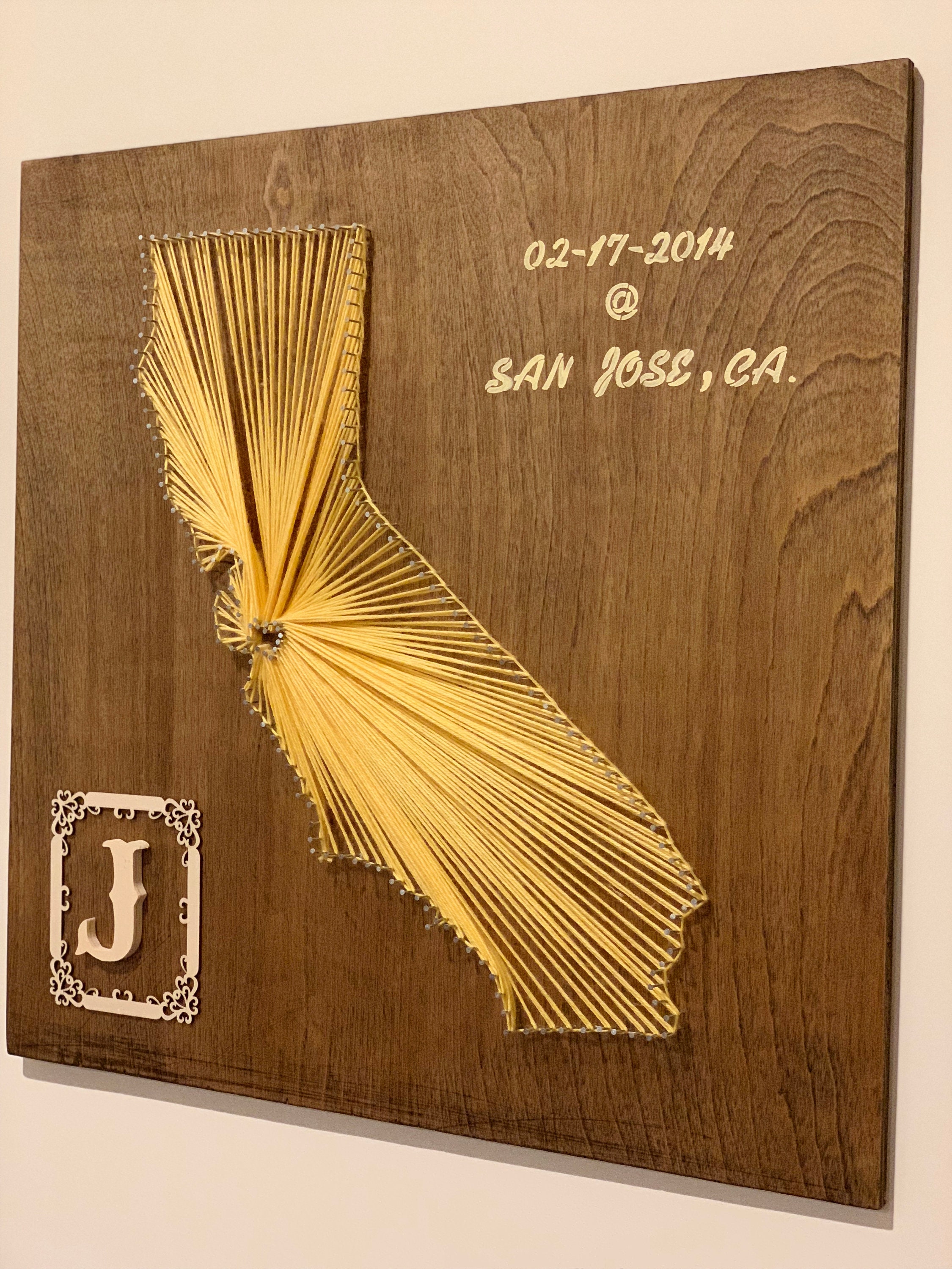 Personalized String Art - Etsy