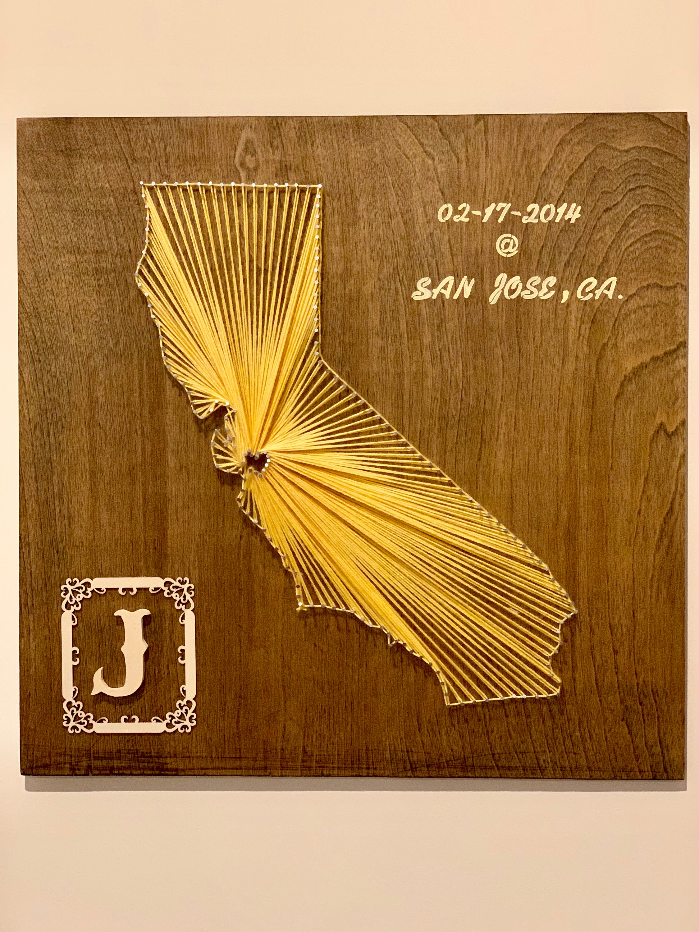 Personalized String Art - Etsy