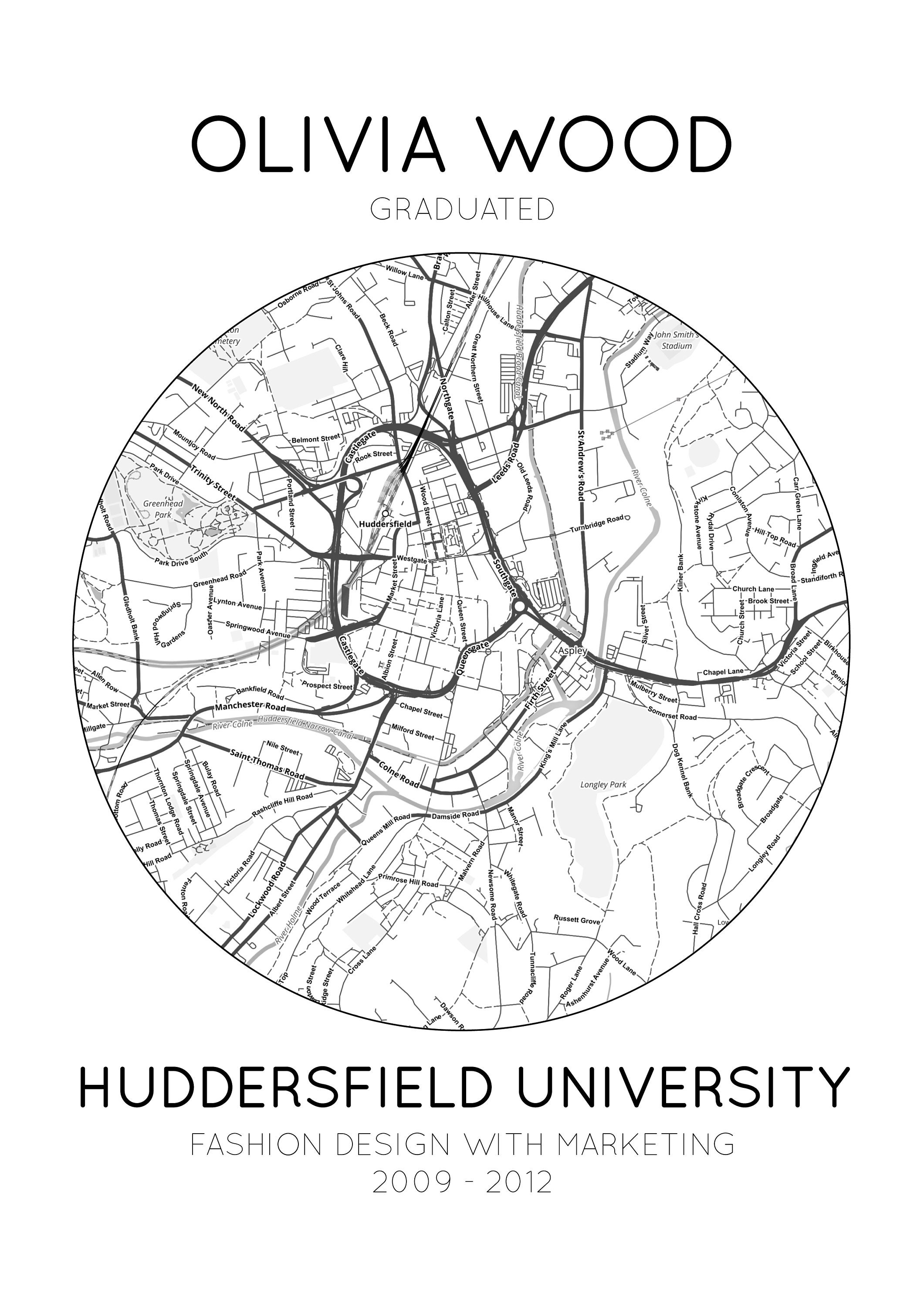 Personalised Graduation Map Print Graduation Gift Graduate | Etsy