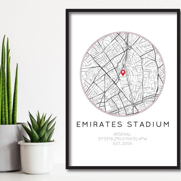 Emirates Stadium - Etsy
