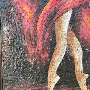 Mosaic Ballet Dancer - Mosaic Wall Art - Mosaic Artwork - Etsy