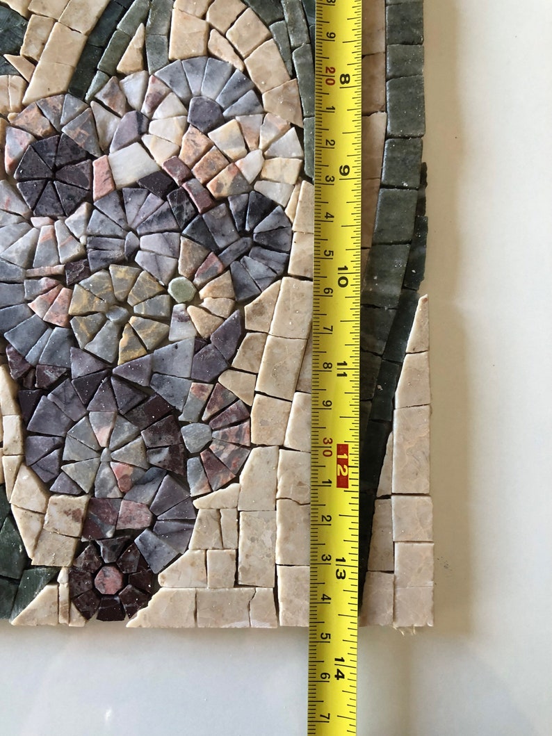 Grapes Mosaic Trivet Mosaic Artwork Centerpiece - Etsy