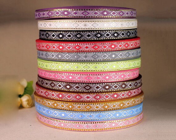 Ethnic Ribbon Embroidery Trim Lace Sewing Accessories - Etsy