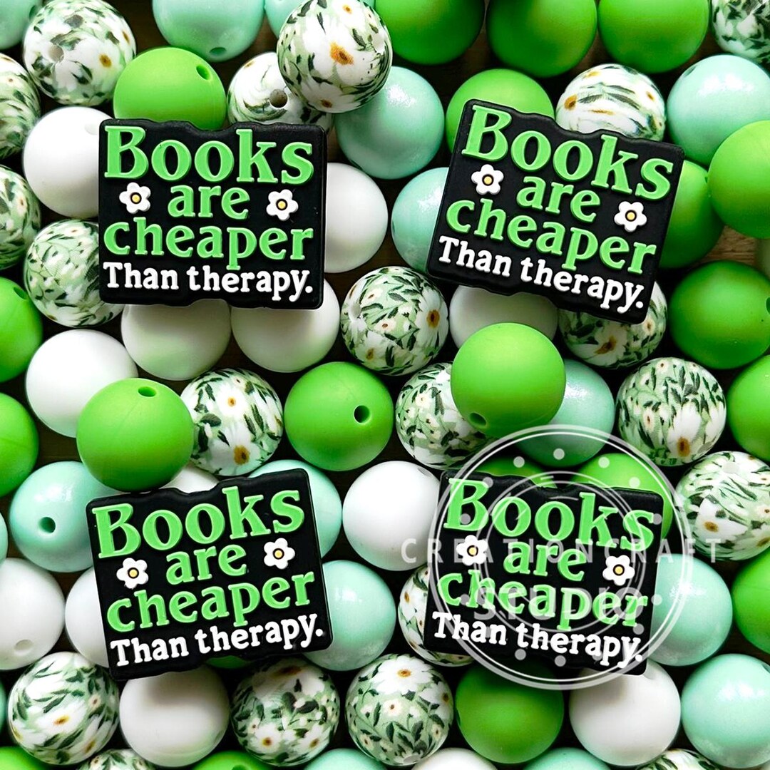 Focal Book Beads Mix,silicone Beads,bulk Beads,assorted Beads,15mm ...