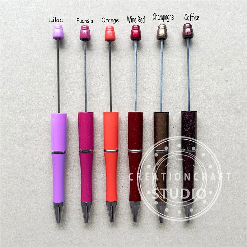 Beadable Ballpoint Pens Bar Blank,diy Beaded Pens - Etsy