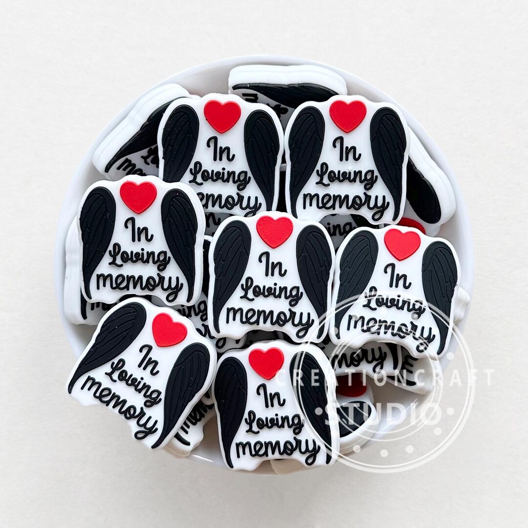 Memory Beads,loose Silicone Beads,focal Beads for Pen,diy Gift Beads - Etsy