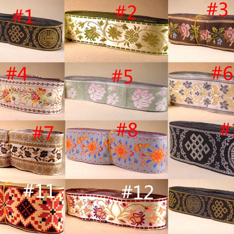Jacquard Ribbon Trim - Etsy