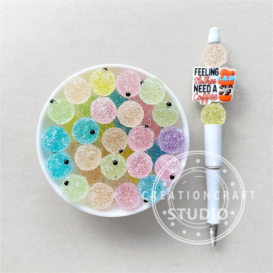 16mm Assorted Rhinestone Sugar Beads,crystal Pave Fancy Beads ...