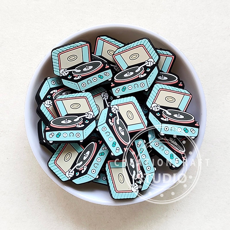 Musical Focal Beads for Jewelry Making Gramophones Beads - Etsy