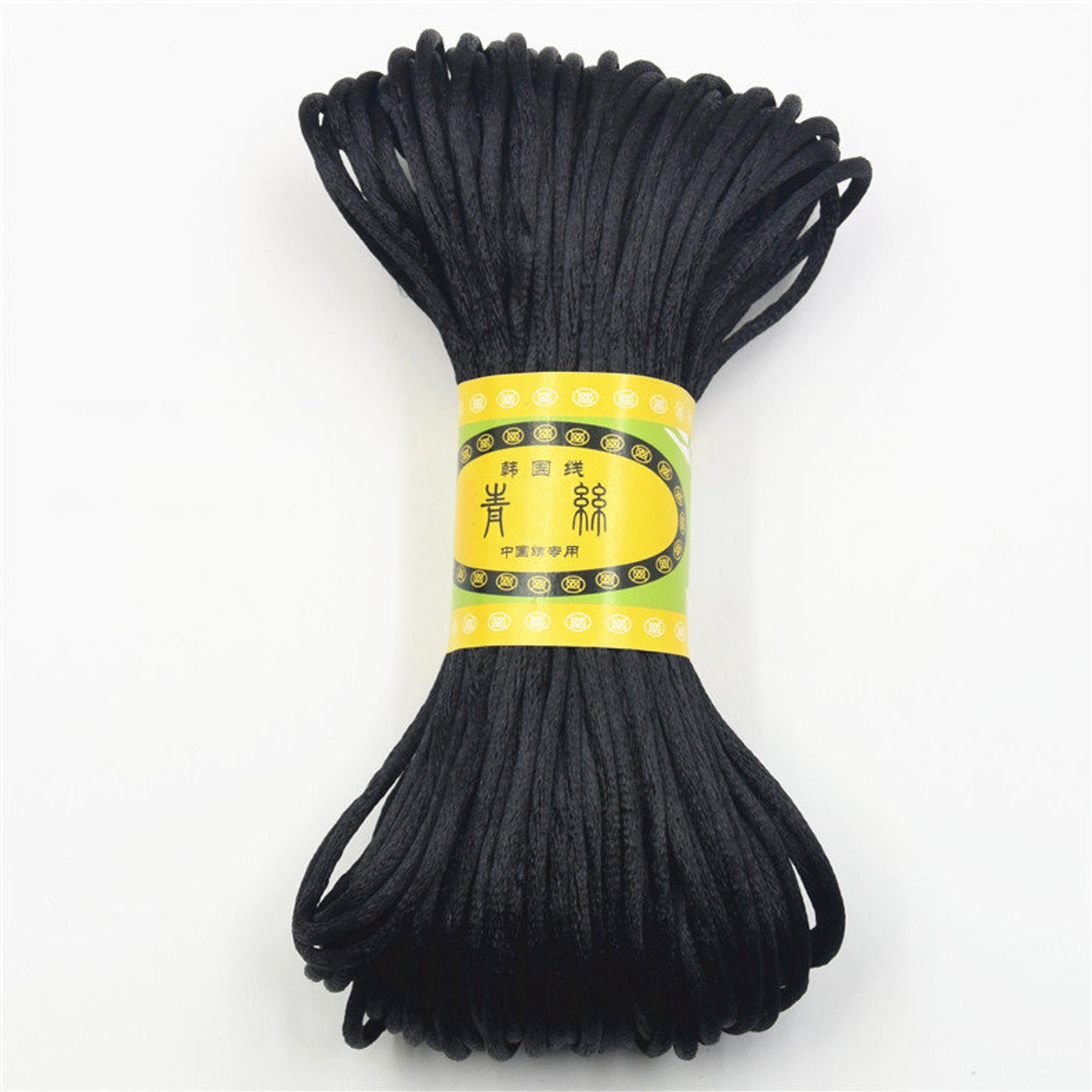 20 Meters 2.5mm Silk Satin Rattail Cord DIY Accessories String - Etsy