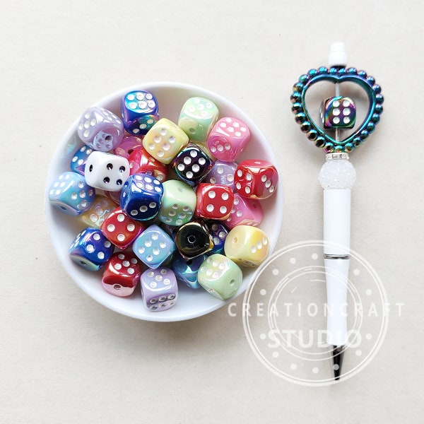 Dice Beads - Etsy
