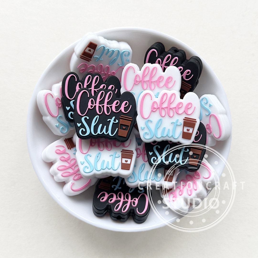 Coffee Beads, Silicone Focal Beads, Silicone Beads - Etsy