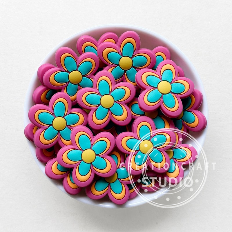 Purple Silicone Charm - Etsy UK