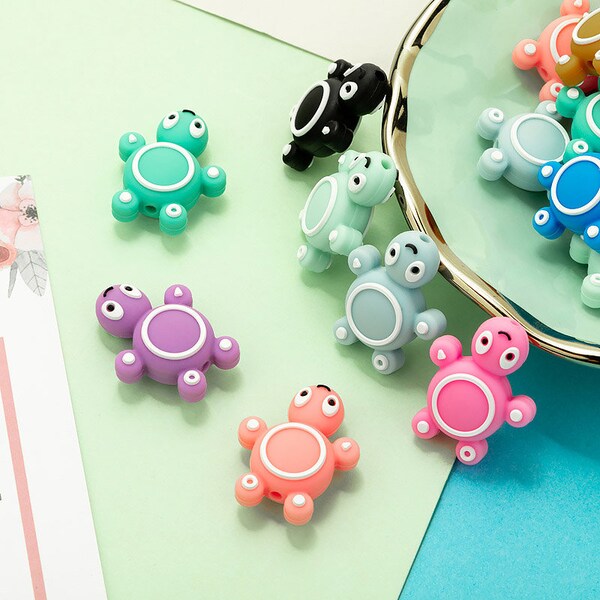 Beaded Turtle Keychain - Etsy