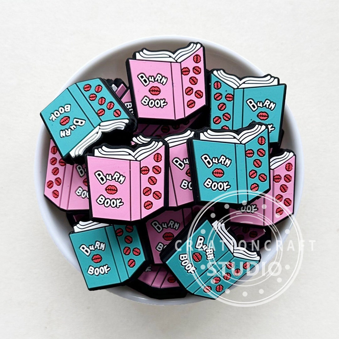 Book Focal Beads, Shape Silicone Beads - Etsy