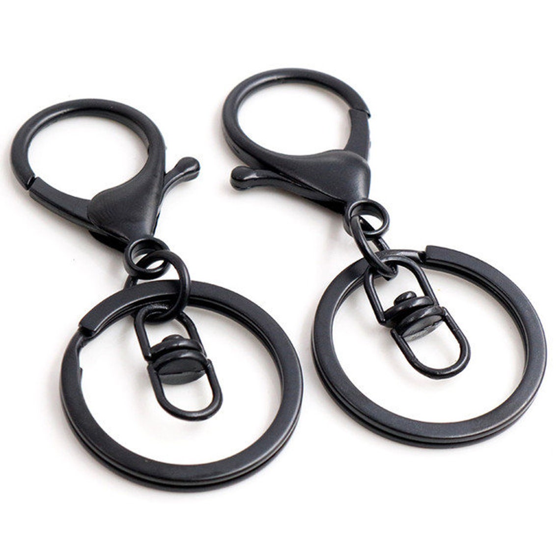 10/50pcs Premium Quality Key Ring Keychain Lobster Clasp Key - Etsy