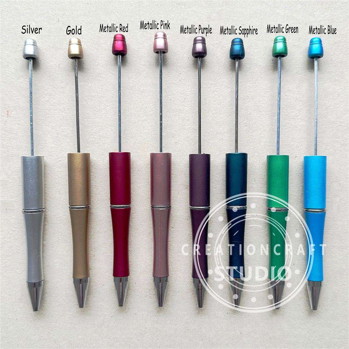Beadable Ballpoint Pens Bar Blank,diy Beaded Pens - Etsy