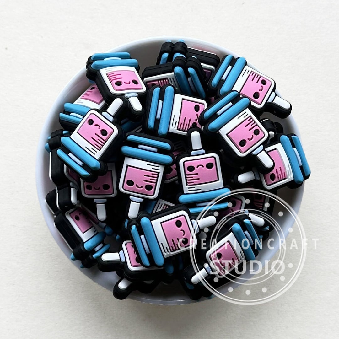 Syringe Focal Silicone Beads, Nurse Doctor Gift Beads, Focal Syringe ...