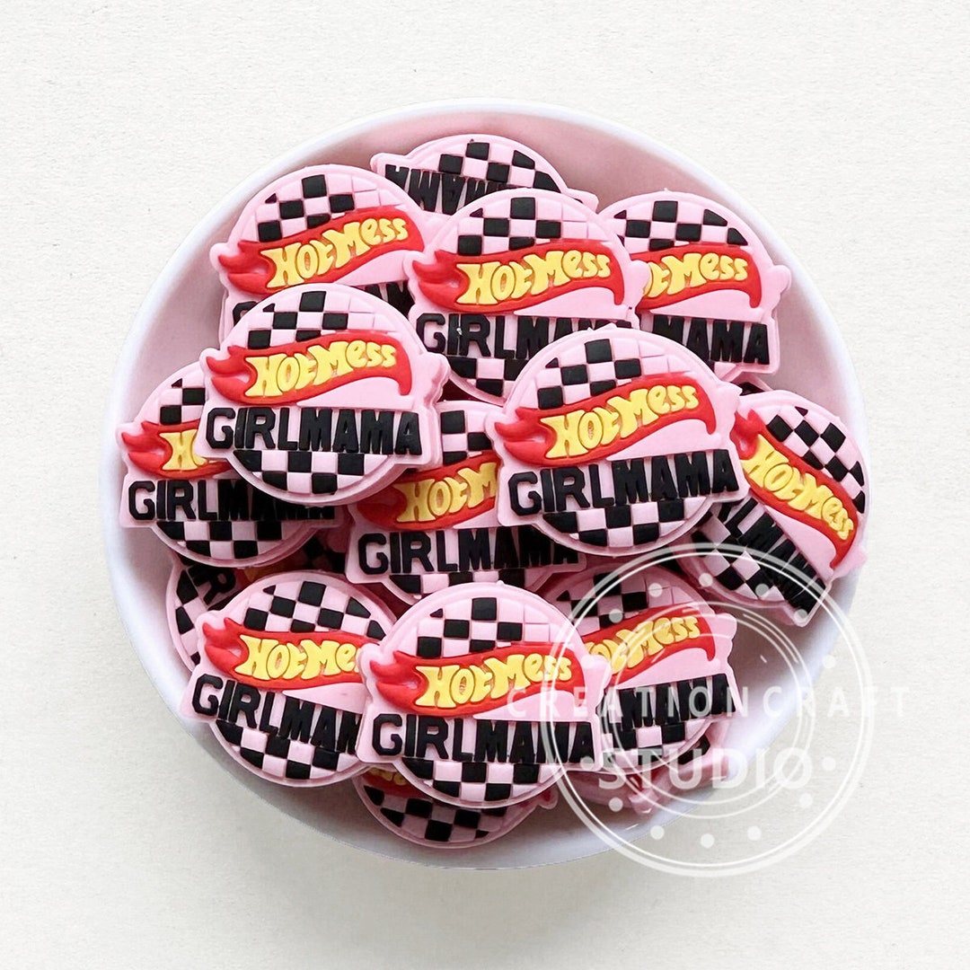 Hot Mess Girl MAMA Focal Beads, MAMA Silicone Beads - Etsy